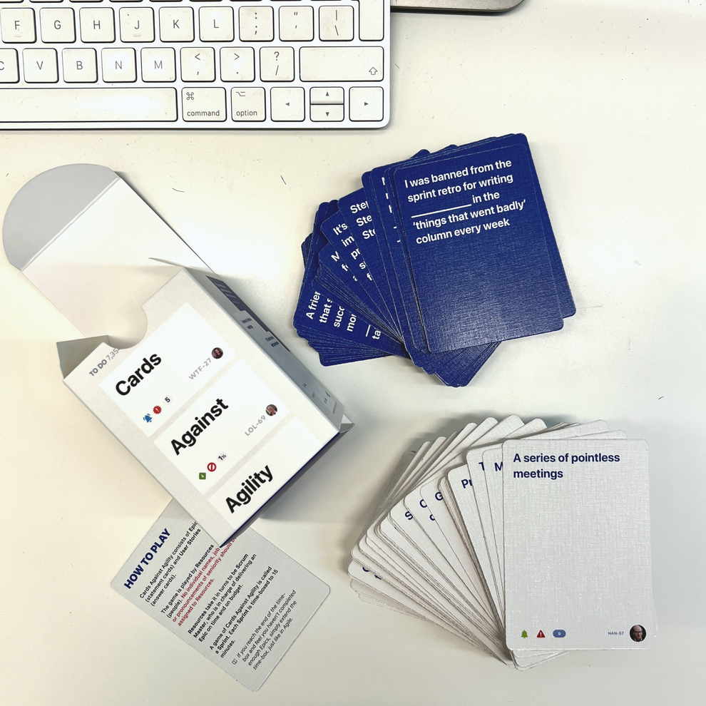 Cards Against Agility card game – Agile Supplies